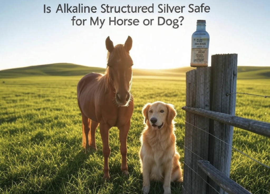 What Is Alkaline Structured Silver for Horses and Dogs? — Veterinary Grade
